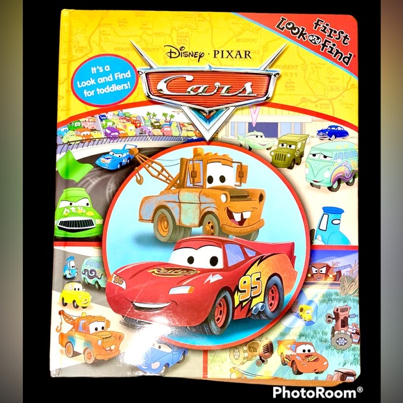 Disney | Other | Disney Pixar Cars Book Childrens Age Look Find ...